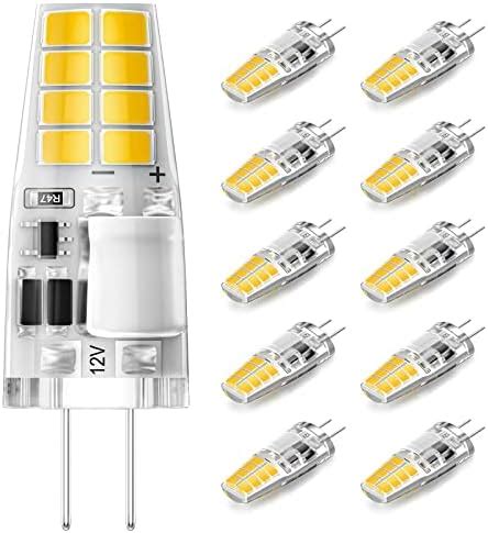 Taiyaloo G Led Bulb T Jc Bi Pin Base Light Bulbs W Ac Dc V W W T Halogen Bulb
