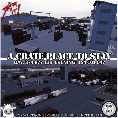 Fh5 Eventlab A Crate Place To Stay Drift Map Rforzaroutes