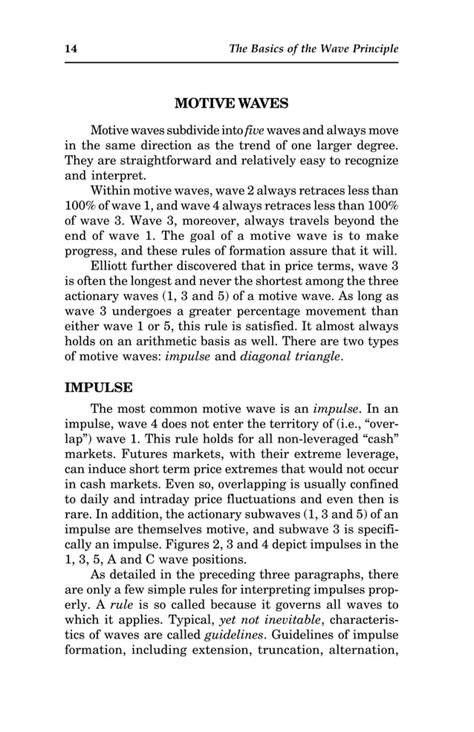 The Basics Of Elliot Wave Principle Robert R Prechter Pdf
