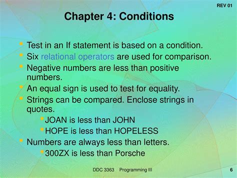 Chapter 4 Decisions And Conditions Ppt Download