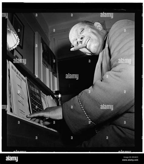 A Portrait Of Willie Smith In His Manhattan Apartment Taken In January 1947 The Image Captures