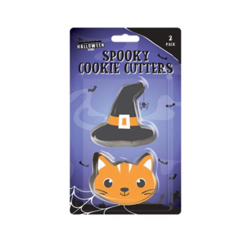 Halloween Cookie Cutter Set Witch Hat And Cat Melon Mart
