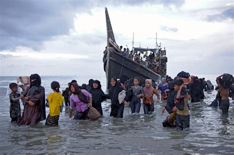 Rohingya Refugees Stuck On Boats In Andaman Sea Un Says The New