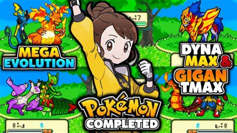 New Completed Pokemon Gba Rom Hack 2021 Pokemon Gba With Gigantamax