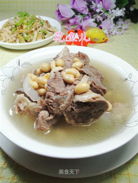 黄豆筒骨汤的做法 菜谱 美食天下