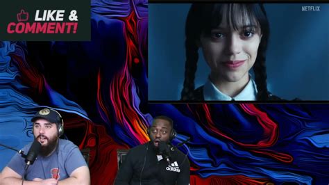Wednesday Addams Official Teaser Netflix Reaction Youtube