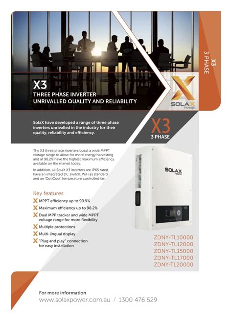 Solax 10kw Three Phase Solar Inverter