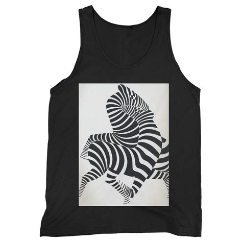 Zebra Victor Vasarely Poster