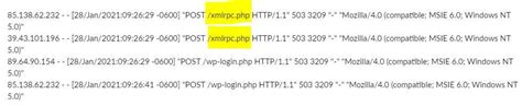 wordpress xmlrpc php wasting server resources how to fix