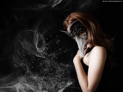 Girls With Mask Wallpapers Wallpaper Cave