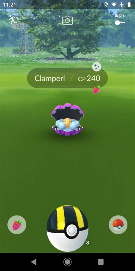 My First Time Seeing A Clamperl And It S A Shiny Pokemongo