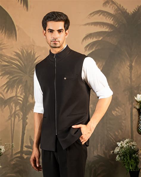 Black Nehru Jacket