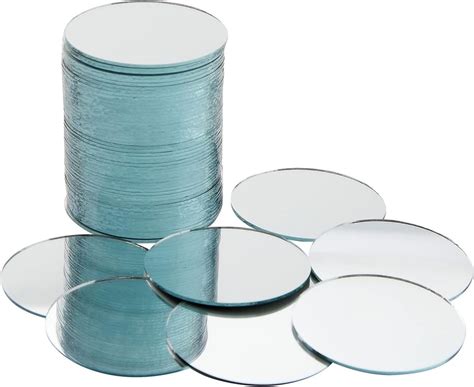 Craft Mini Round Glass Mirrorscircle Mirrors For Project Decoration2