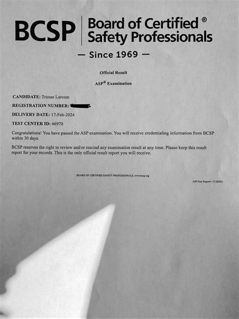 Bcsp Safety Safetyprofessionals Tristan Larcom Asp