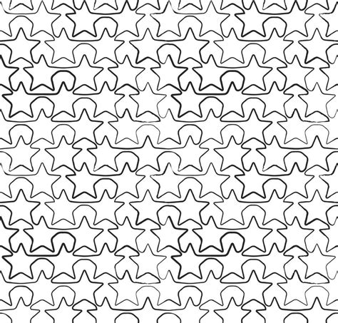 Seamless Pattern With Ink Stars Drawing 52552055 Vector Art At Vecteezy