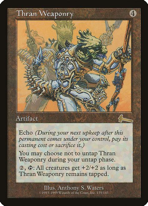 Thran Weaponry · Urzas Legacy Ulg 135 · Scryfall Magic The