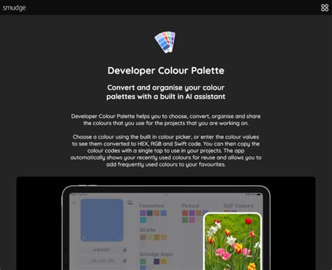 Smudge The Ultimate Ai Powered Colour Palette App For Designers And Developers Almmaai