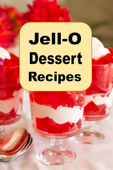 Jell O Dessert Recipes Cookbook Club