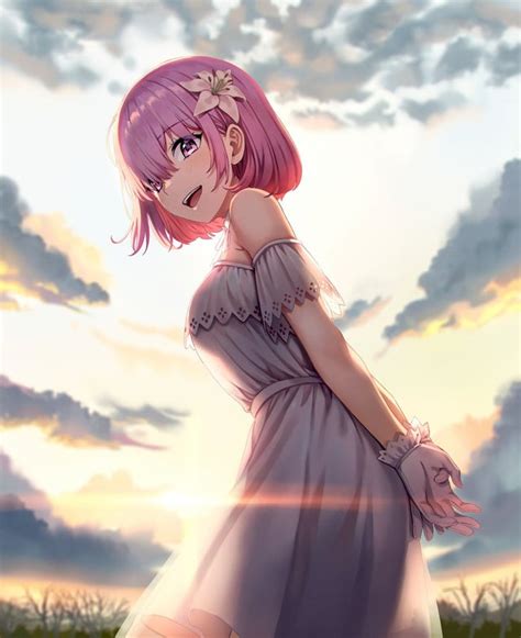 Mashu In A White Dress R Mashukyrielight
