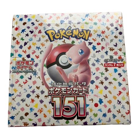 ポケモンカード 151 Box シュリンク付き