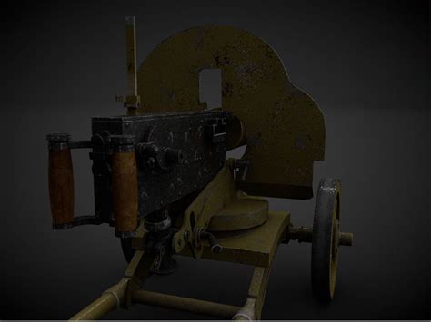 Maxim M1910 3d Model 200 C4d Free3d