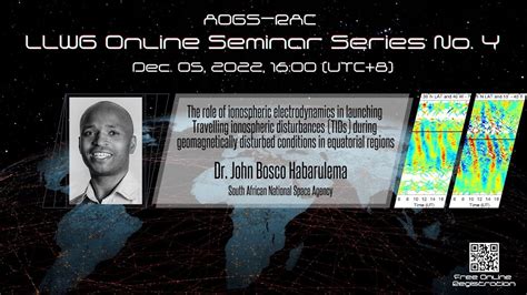 Llwg No4 The Role Of Ionospheric Electrodynamics In Launching Tids During Youtube