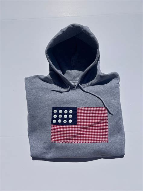 American Flag Patchwork Design Etsy