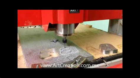 Cnc Router 60x90 Art Creation Corte En Aluminio Youtube