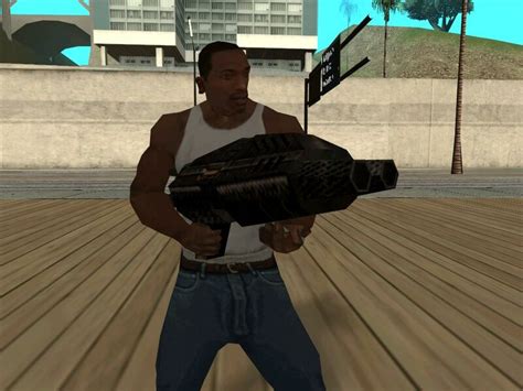 Gta San Andreas Phalanx Particle Cannon From Quake 2 Mission Pack The