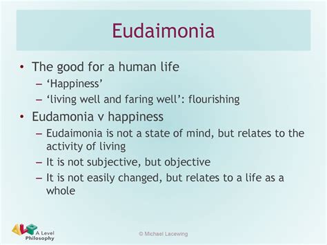 Have You Found Eudaimonia Yet Andy Peloquin