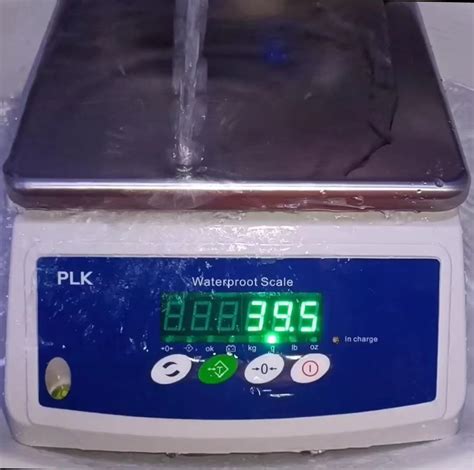 防水秤的应用