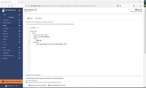 使用docker Portainer部署vue脚手架项目docker Vue镜像 Csdn博客