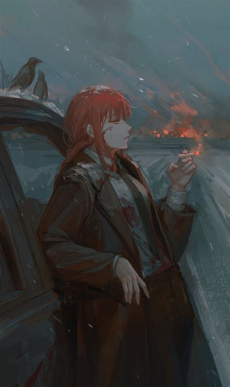 Solraka💙솔라카 수강생 모집중 On Twitter Makima Chainsawman
