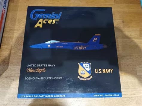 Gemini Jets F A 18e Super Hornet Us Navy 165664 Blue Angels Gausm10003 £109 99 Picclick Uk