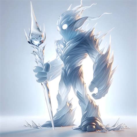 Character Concept Ice Elemental By Sourmood On Deviantart