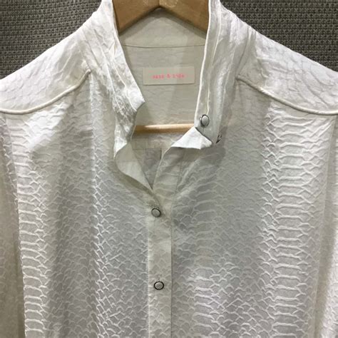 Sass And Bide Womens Size 12 Shirts And Blouses White S