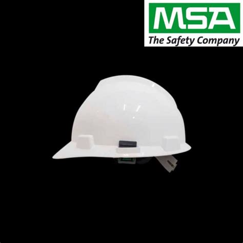 Jual Helm Safety Proyek Lokal Msa Sni Fastrack Tali Dagu Warna Putih