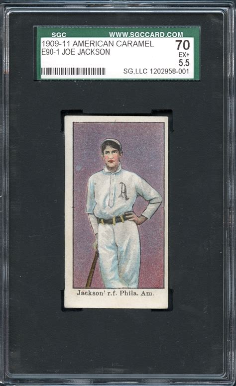 Shoeless Joe Jackson Baseball Card