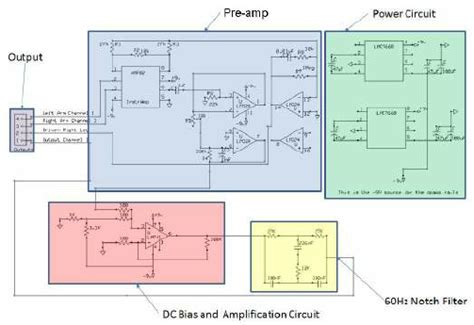 Schematic Diagram Of The Ecg Amplifier Circuit Download Scientific Diagram
