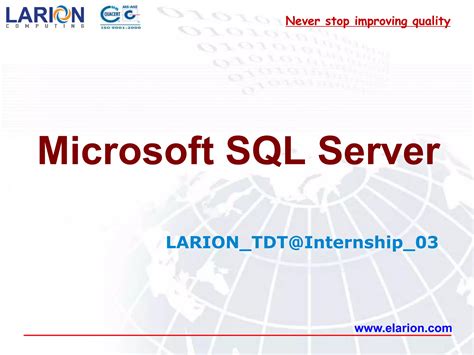Introducing Ms Sqlserverupdated Ppt