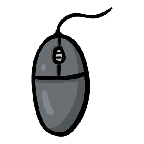 Premium Vector Computer Mouse Vector Color Doodle Icon