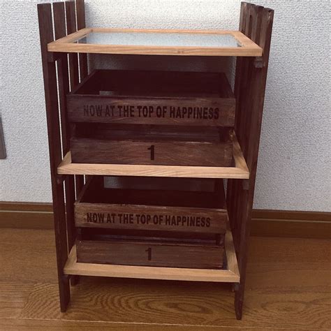 My Shelfナチュラルアンティーク100均セリアすのこなどのインテリア実例 2017 05 14 012121