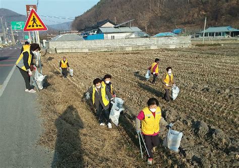 대한노인회 보령시지회 대천23통봉사단 우리 동네 환경정화 대한노인회 노인자원봉사
