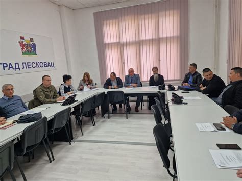 Конституисан Савет за безбедност града Град Лесковац