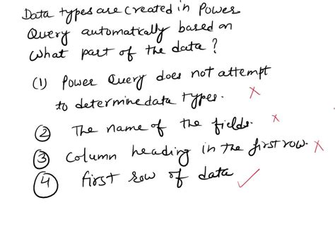 SOLVED Data Types Are Created In Power Query Automatically Based On