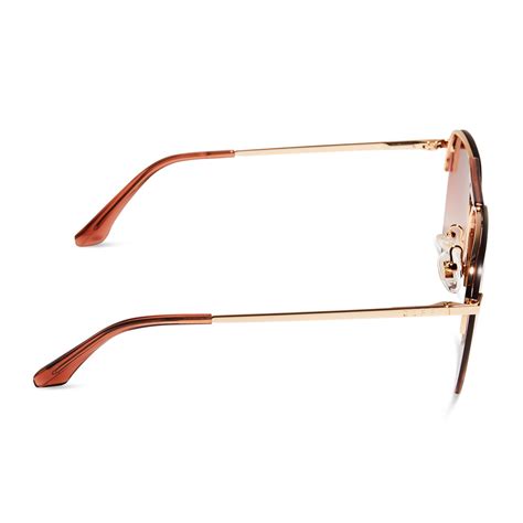 Tahoe Aviator Sunglasses Gold And Dusk Gradient Diff Eyewear