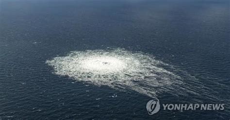 스웨덴 가스관 누출 고의훼손 결론증거 찾았다