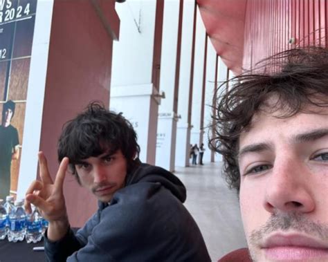 Dylan Minnette And Cole Preston Pose For Cheerful