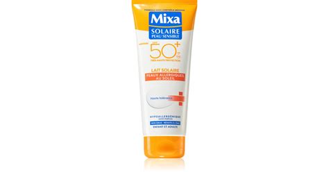 Mixa Sun Crème Solaire Pour Peaux Sensibles Et Allergiques Notinobe