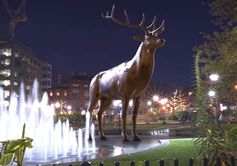 Deer Statue Cgtrader